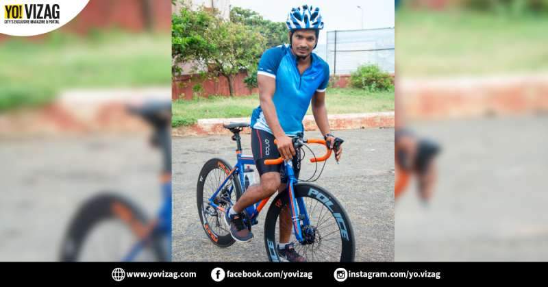 This Ironman from Vizag is famous for swimming, cycling and running